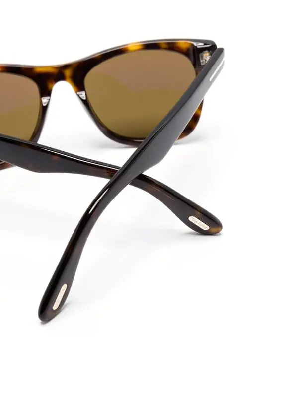 TOM FORD Tortoiseshell Square-frame Sunglasses