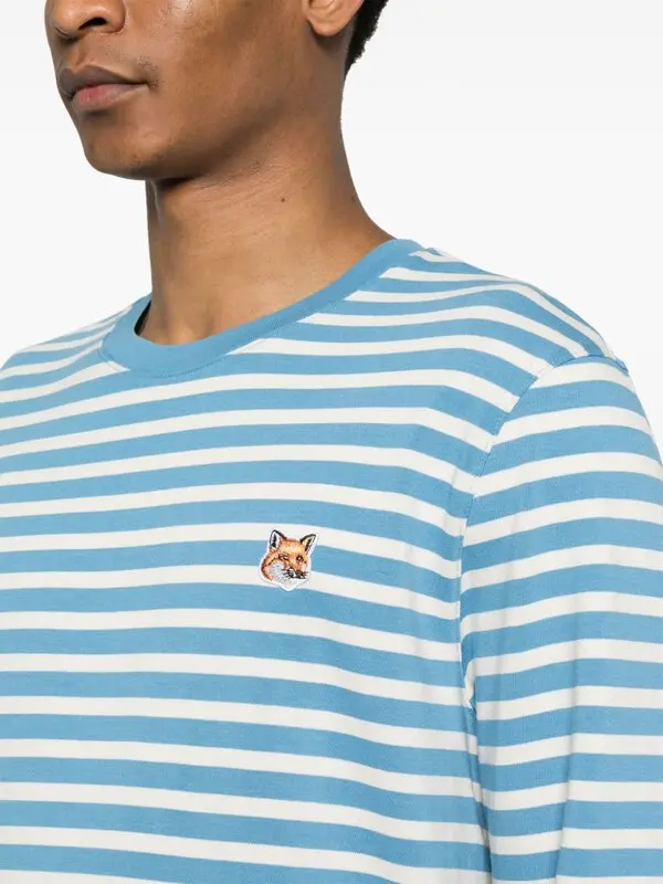 Maison Kitsuné Bold Fox Head Cotton T-shirt - White