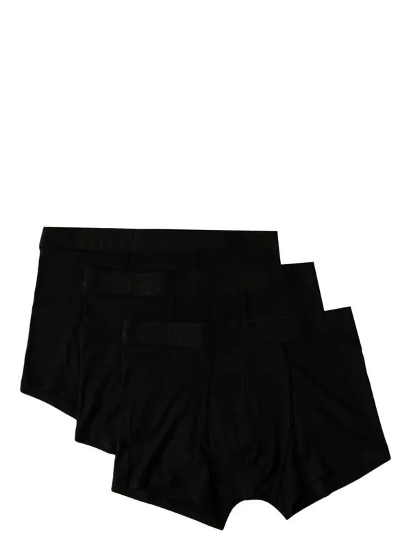 Paul Smith Logo-waistband Boxers - Black