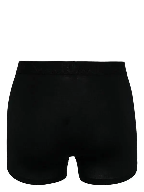 Paul Smith Logo-waistband Boxers - Black