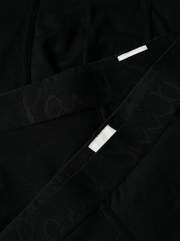 Paul Smith Logo-waistband Boxers - Black