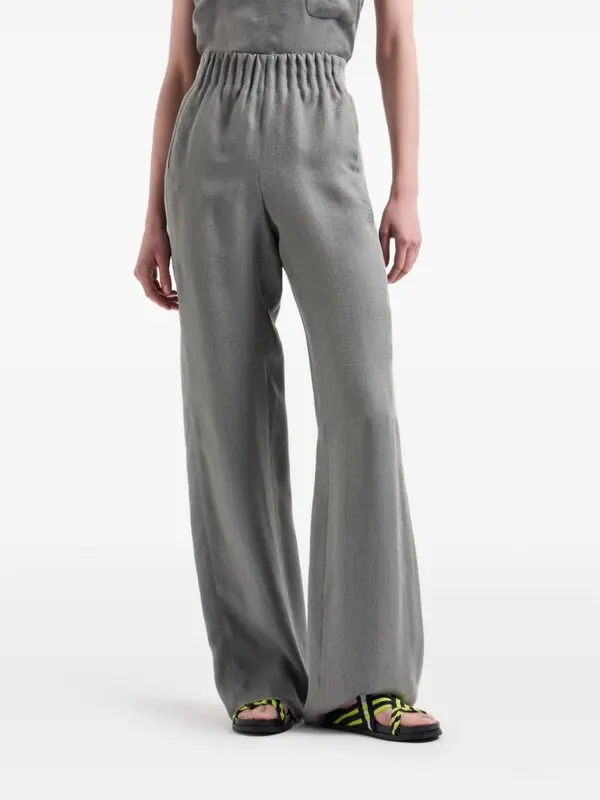 Emporio Armani Geometric Print Elasticated Waist Trousers