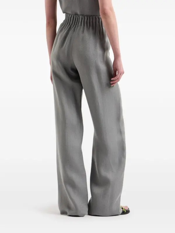 Emporio Armani Geometric Print Elasticated Waist Trousers