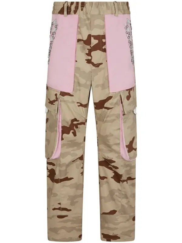 Dsquared2 Camouflage-print Cargo Trousers