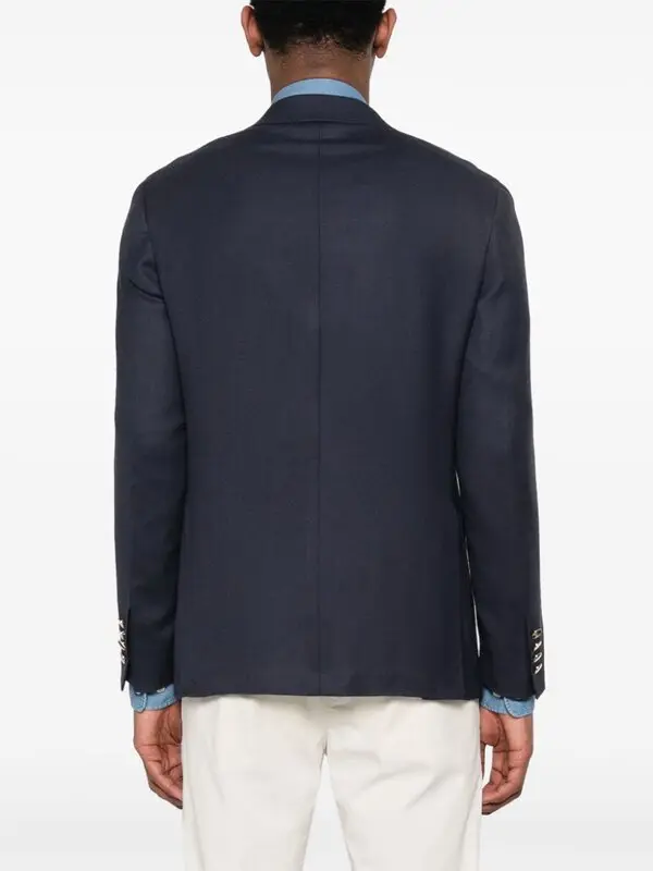 Canali Double-breasted Wool Blazer