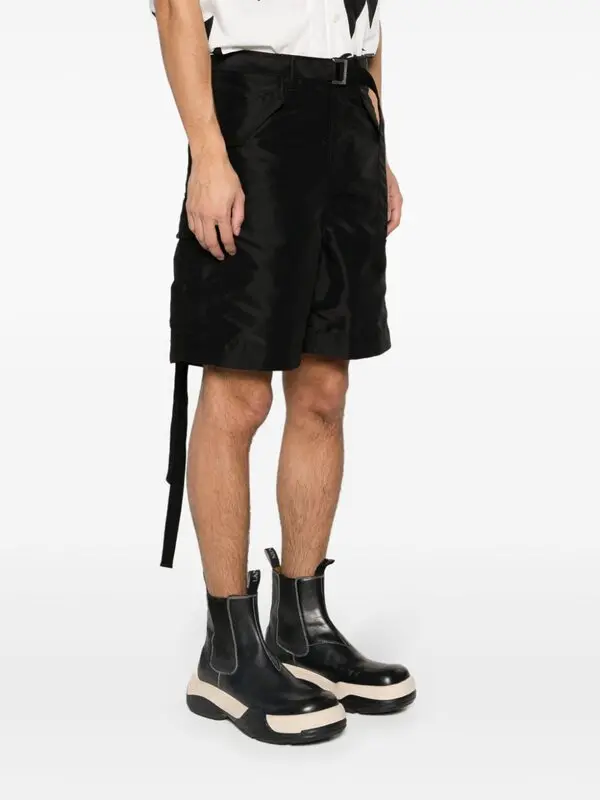 Sacai Belted Cargo Shorts