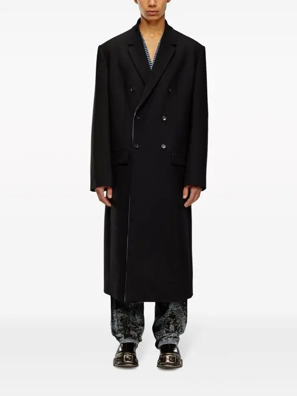 DIESEL® Double-breasted Tailored Coat