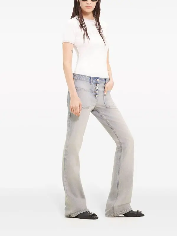 COURREGES Low-rise Bootcut Jeans