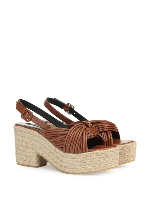 SERGIO ROSSI Sr Akida Heeled Espadrilles