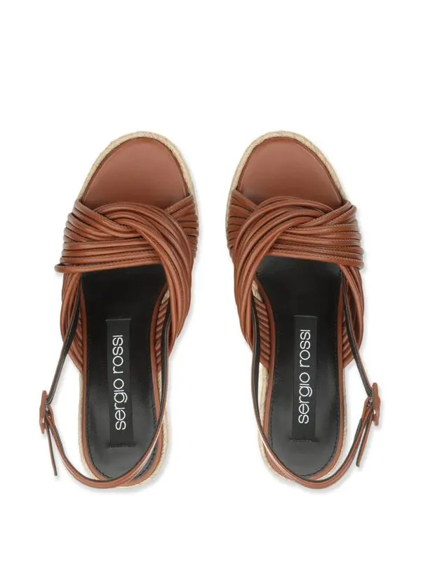 SERGIO ROSSI Sr Akida Heeled Espadrilles