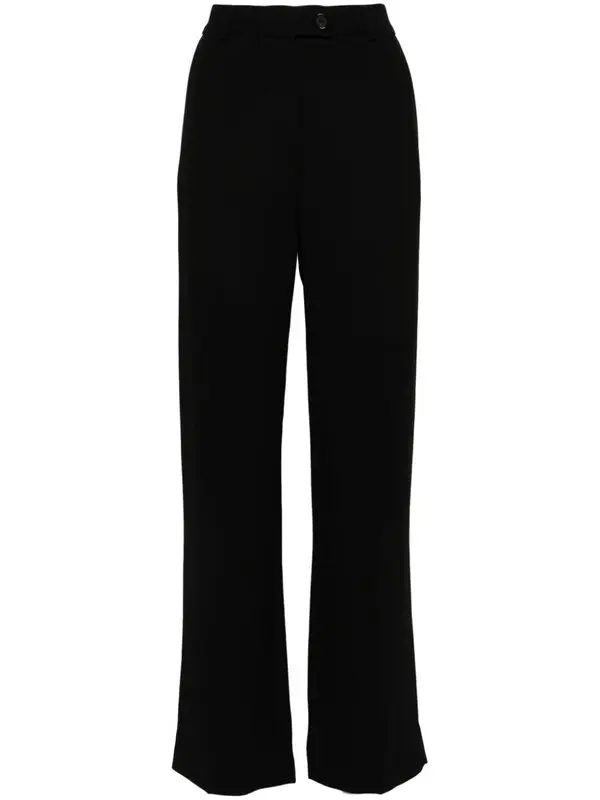 TOTEME Pressed-crease Straight Trousers