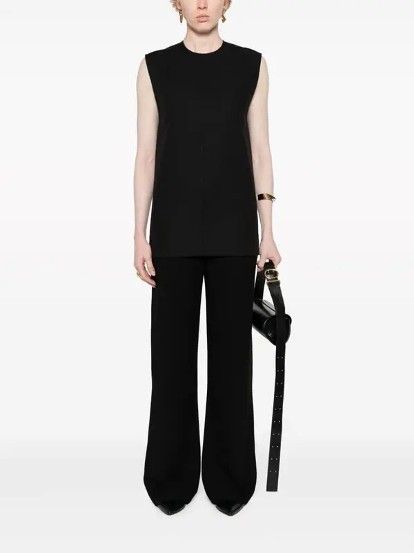 TOTEME Pressed-crease Straight Trousers
