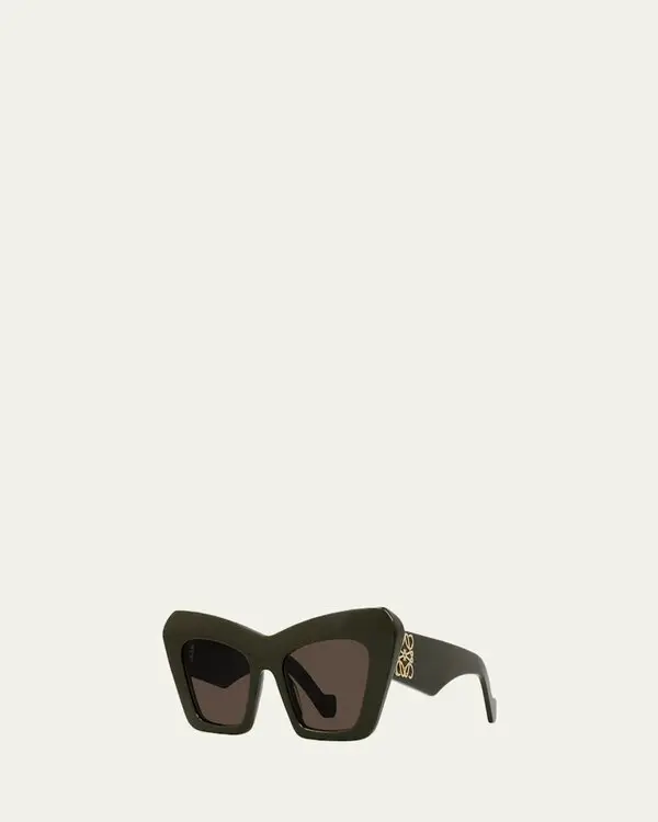 Loewe Anagram Acetate Cat-eye Sunglasses