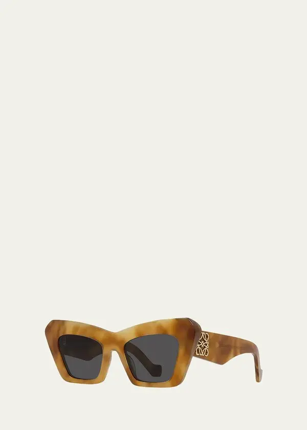 Loewe Anagram Acetate Cat-eye Sunglasses