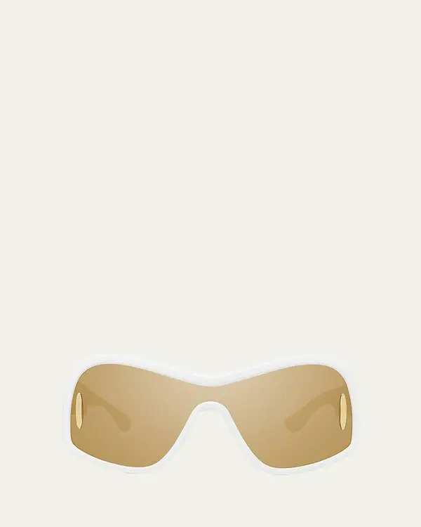 Loewe Anagram Shield Sunglasses - Ivory