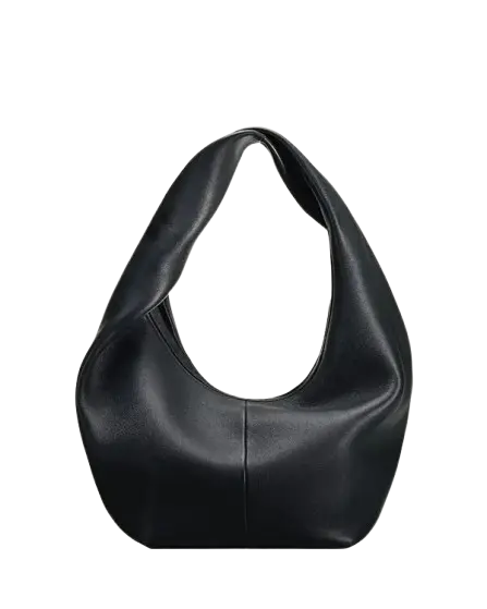 MAEDEN Yela Leather Shoulder Bag - Ink