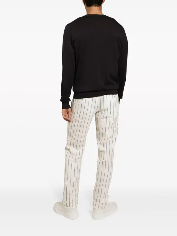 Dolce & Gabbana Logo-embroidered Cardigan - Blue