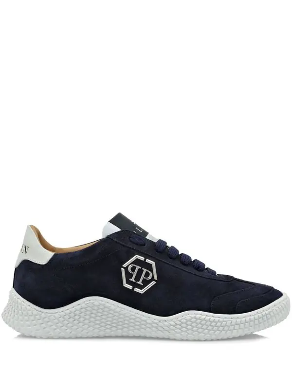 Philipp Plein Logo-plaque Suede Sneakers