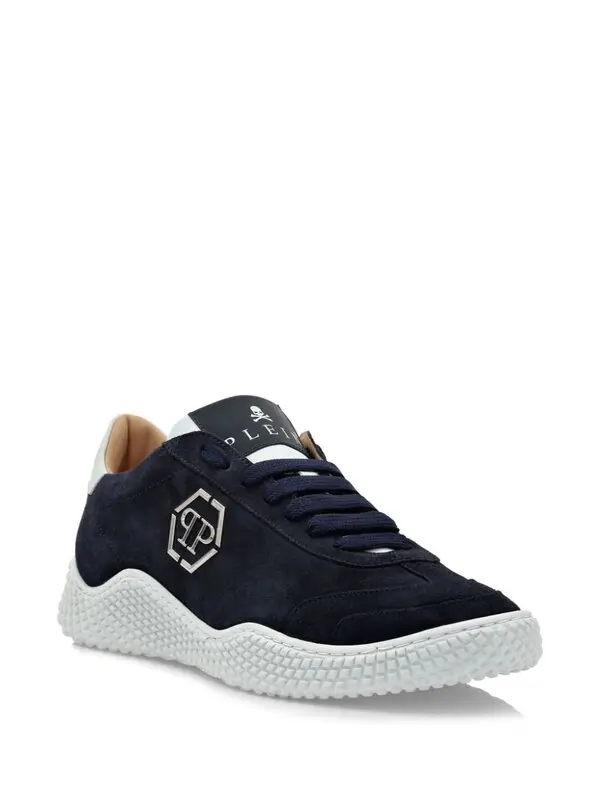 Philipp Plein Logo-plaque Suede Sneakers