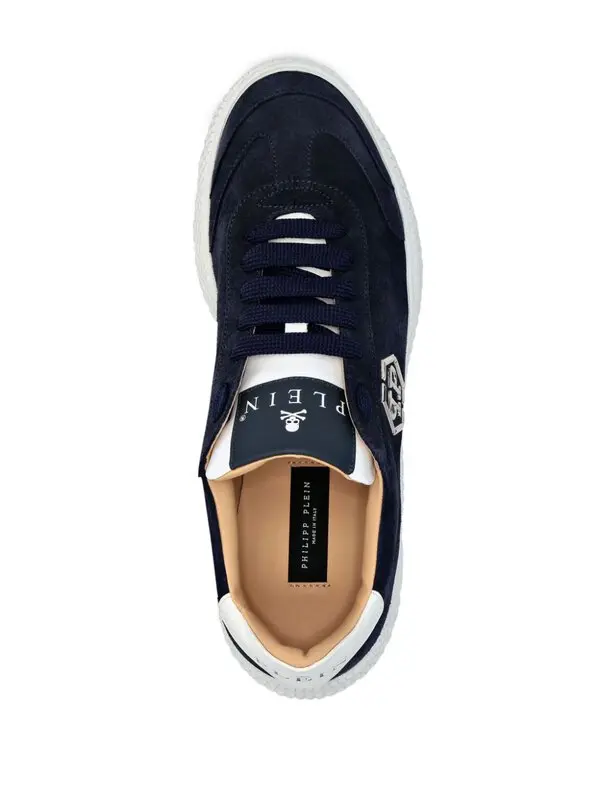 Philipp Plein Logo-plaque Suede Sneakers