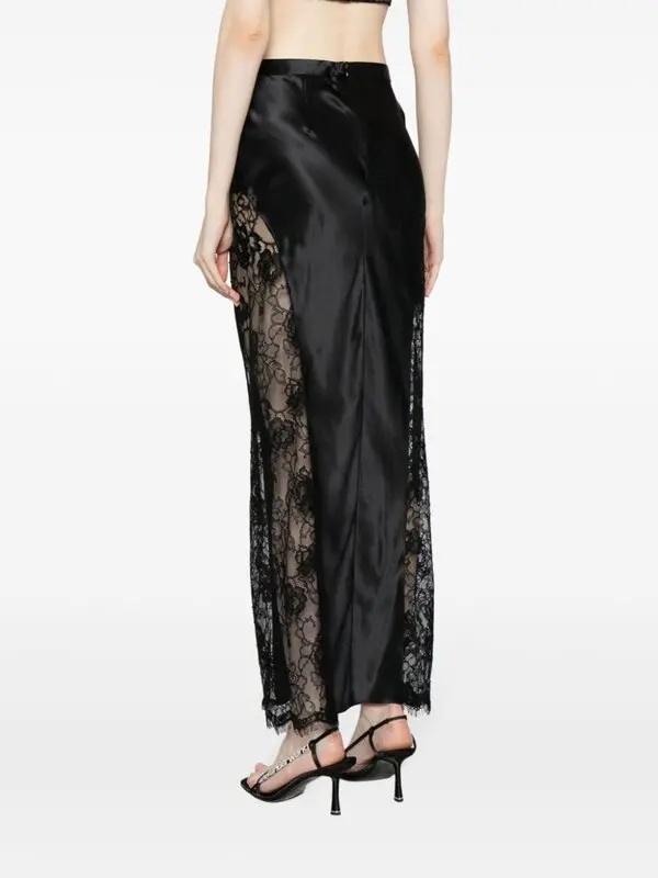 FLEUR DU MAL Lace Maxi Skirt