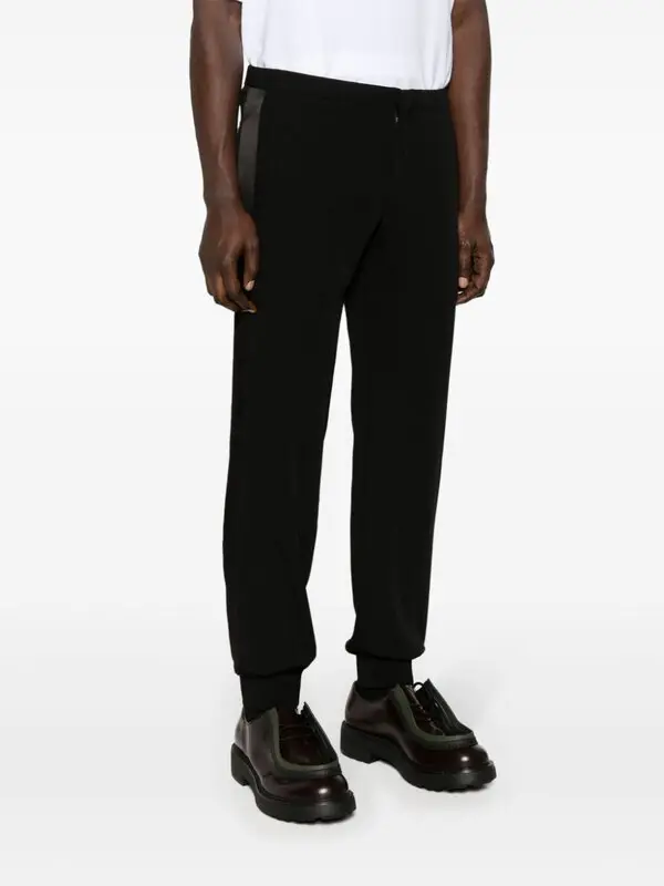 Prada Drawstring-waist Trousers - Black