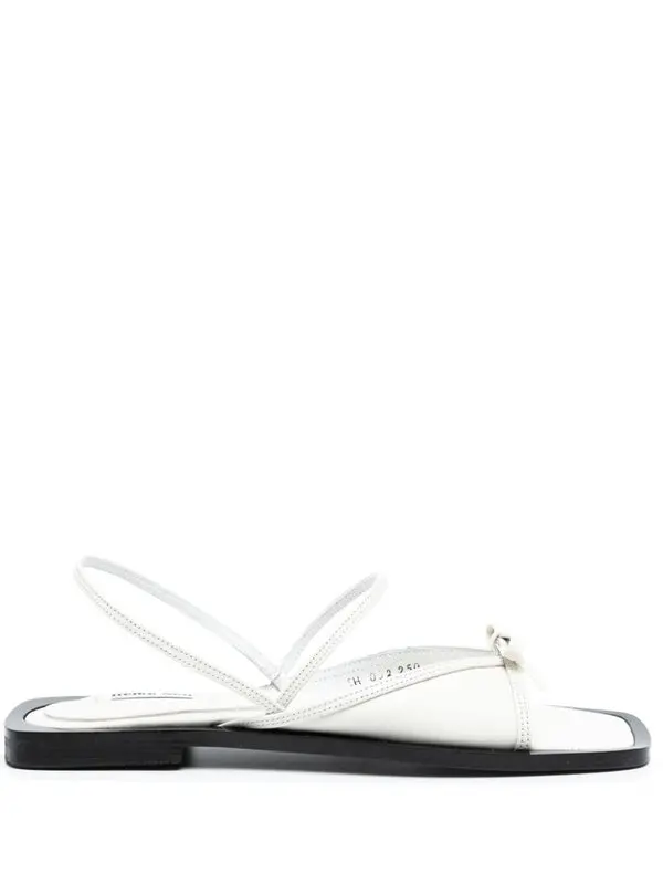 REIKE NEN Nabi Leather Sandals - White