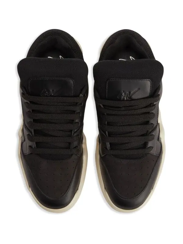 GIUSEPPE ZANOTTI Talon Chunky Low-top Sneakers - Black