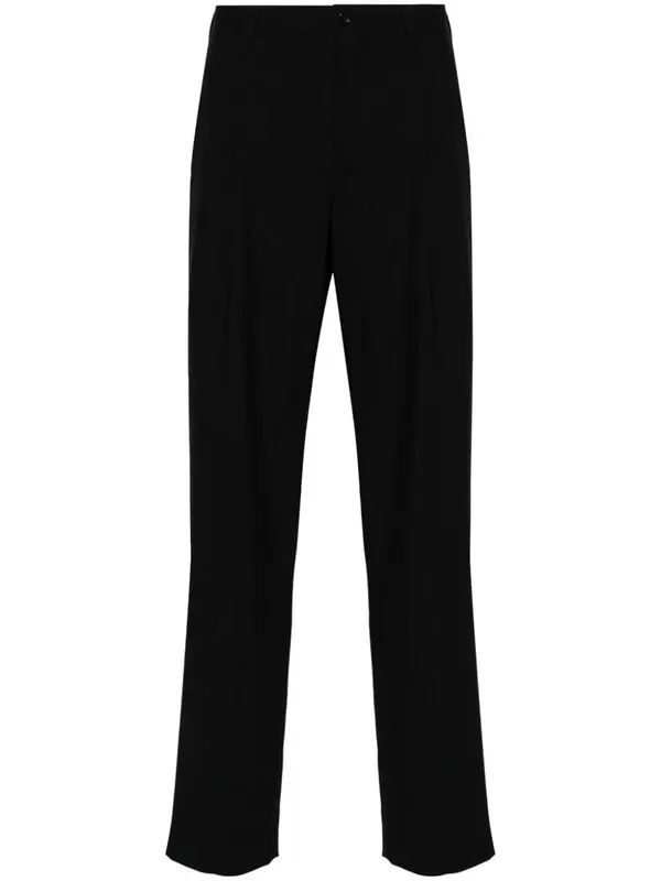 Comme Des Garçons Two-way Tapered Wool Trousers