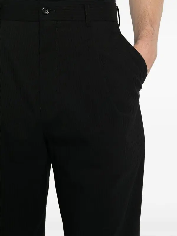 Comme Des Garçons Two-way Tapered Wool Trousers
