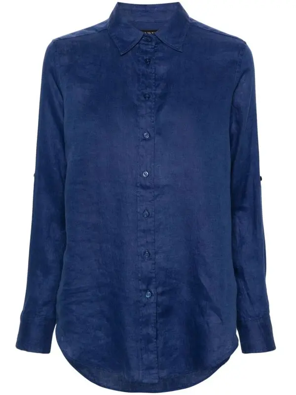 Polo Ralph Lauren Karrie Linen Shirt - Blue