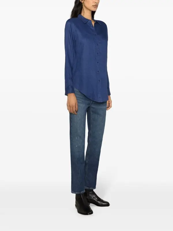 Polo Ralph Lauren Karrie Linen Shirt - Blue