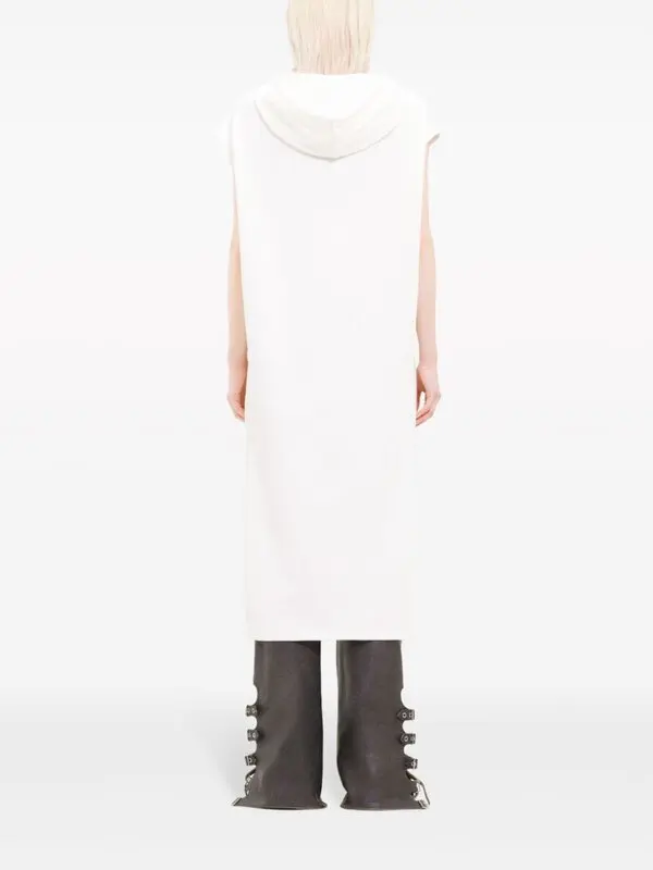 COURREGES Hooded Sleeveless Tunic