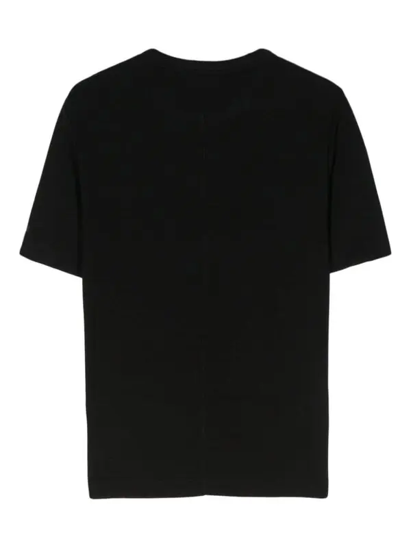Calvin Klein Patch Ribbed T-shirt - Black