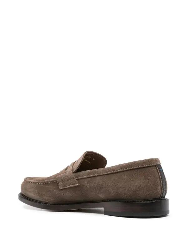 Premiata Suede Moccasin Loafers - Brown