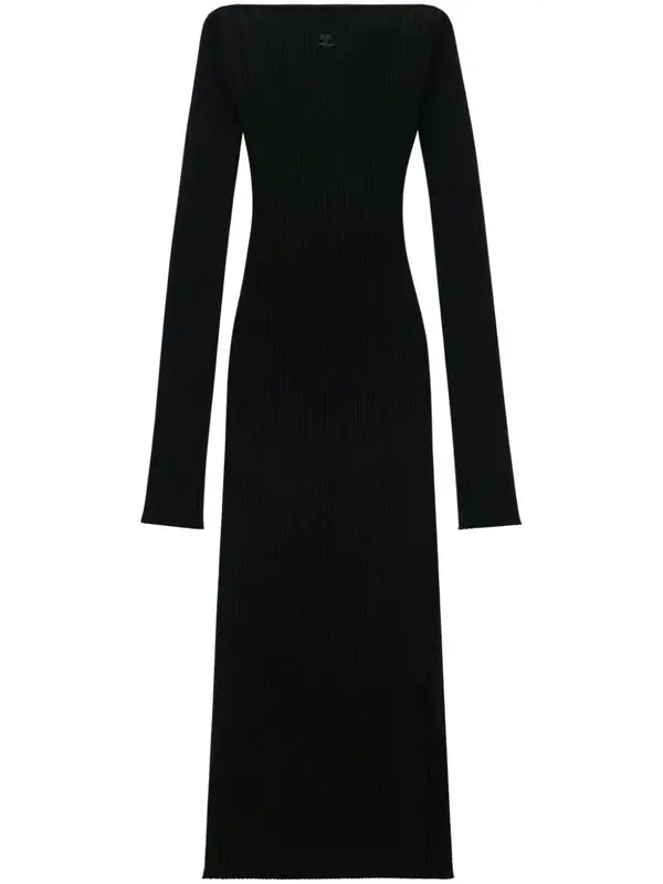 COURREGES Off-shoulder Jersey Dress