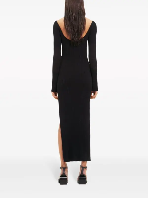 COURREGES Off-shoulder Jersey Dress