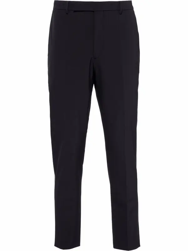Prada Pressed-crease Trousers