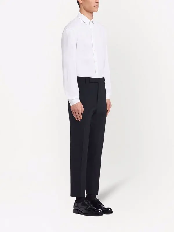 Prada Pressed-crease Trousers