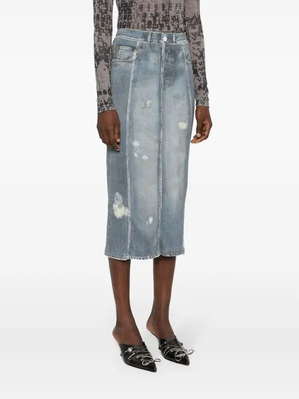 Acne Studios Trompe-l'oeil Midi Skirt