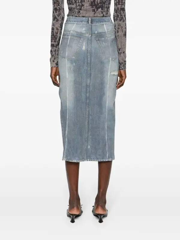 Acne Studios Trompe-l'oeil Midi Skirt