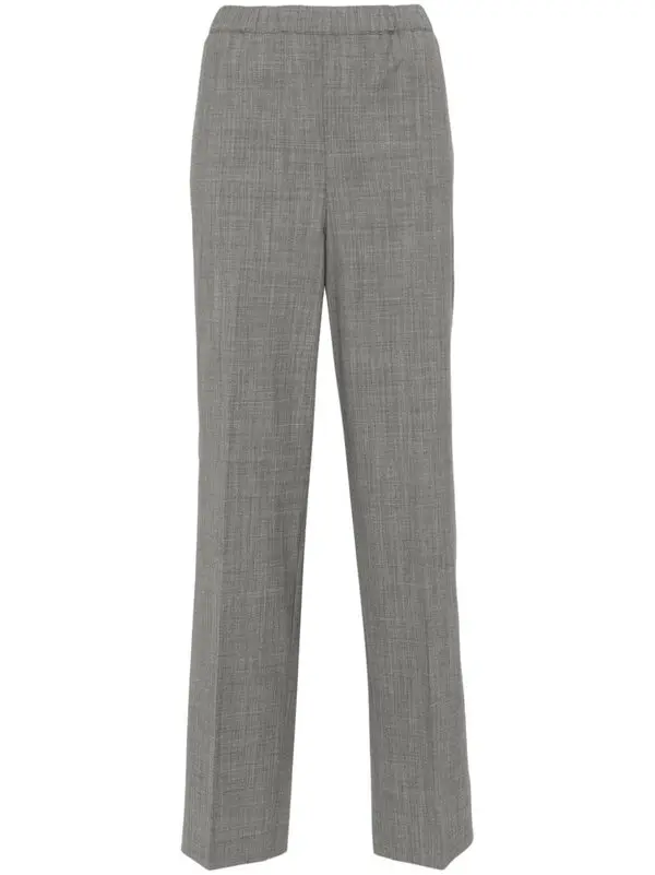 Fabiana Filippi Mélange Straight-leg Trousers