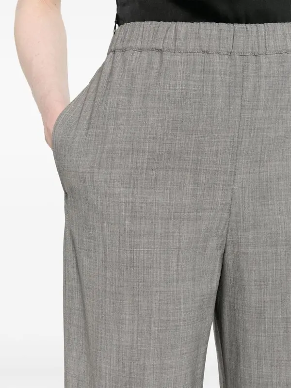 Fabiana Filippi Mélange Straight-leg Trousers
