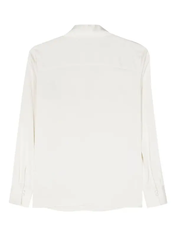 Calvin Klein Pussy-bow Collar Satin Blouse