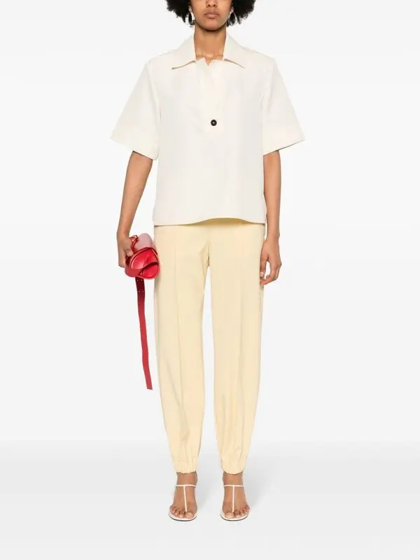 Fabiana Filippi Straight-leg Trousers - Yellow