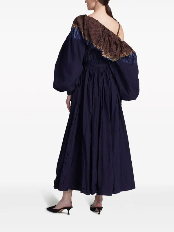 Altuzarra Andrea Tie-dye Midi Dress - Blue