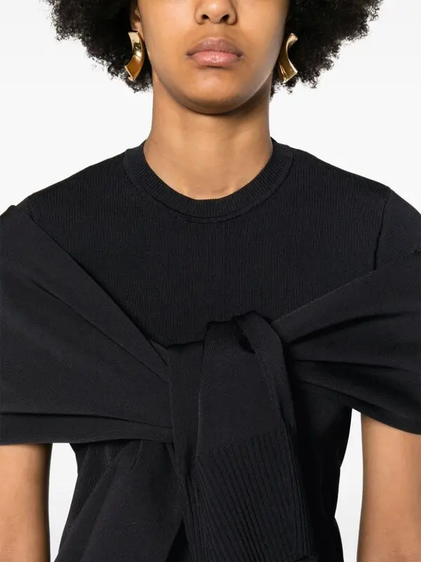 Jacquemus Le Haut Rica Knitted Top