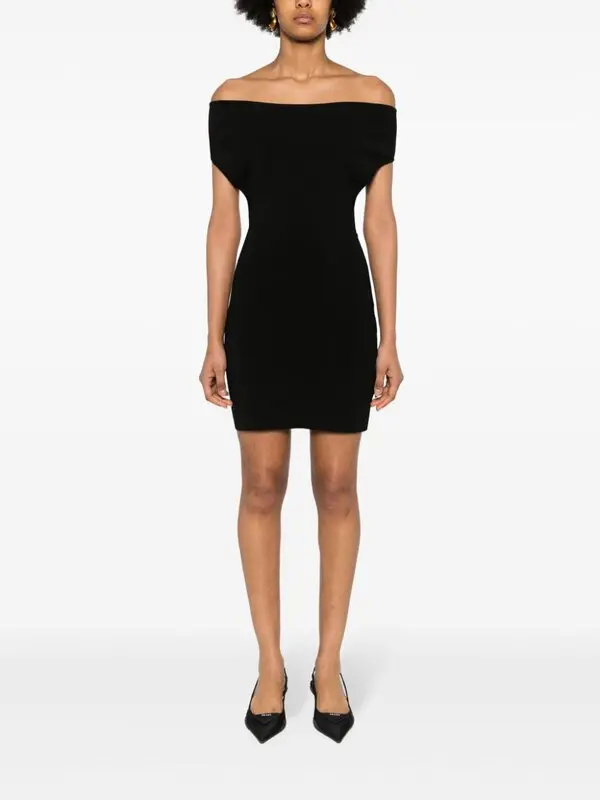 Jacquemus La Robe Cubista Mini Dress - Black