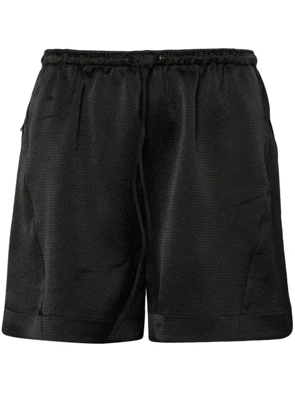 Y3 Seersucker Track Shorts