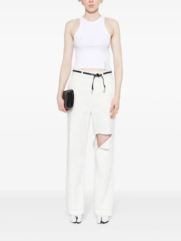 Rokh High-rise Wide-leg Jeans